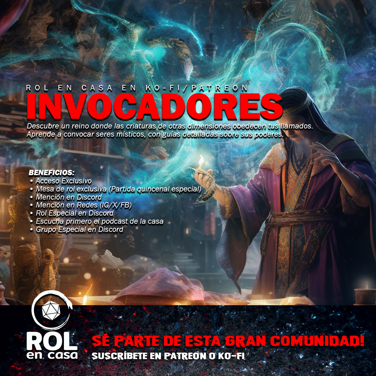 Rol en Casa: Una comunidad rolera para todas las personas - Rol en Casa